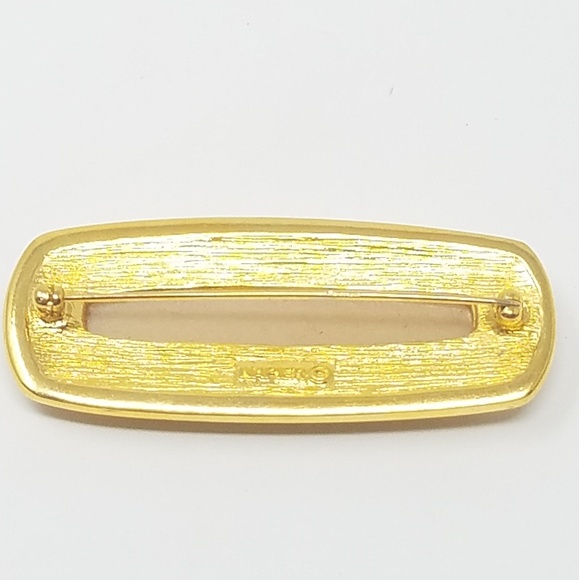 Napier | Jewelry | Vintage Napier Brooch Pin Rhinestone Gold Tone Pin ...